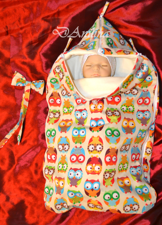 Конверт летний на выписку "Совушки" — 2 ответов | форум Babyblog