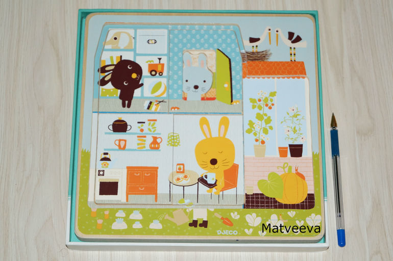 Трехслойный пазл Djeco — 5 ответов | форум Babyblog